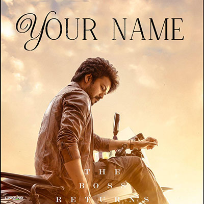 Varisu Movie Style Font Generator